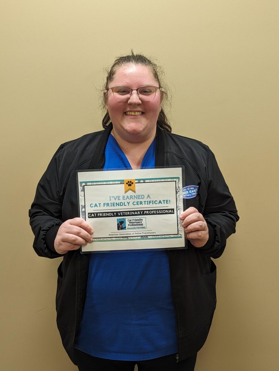 Cat Friendly Certificate Program | Reber Ranch Veterinary Hospital